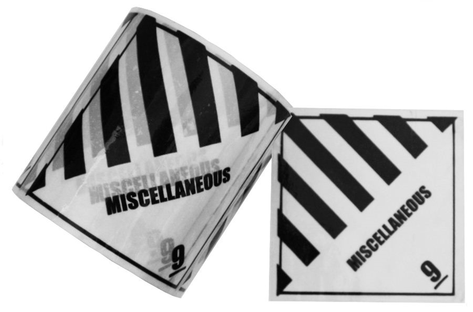 9 Miscellaneous - Premium Hazard Labels