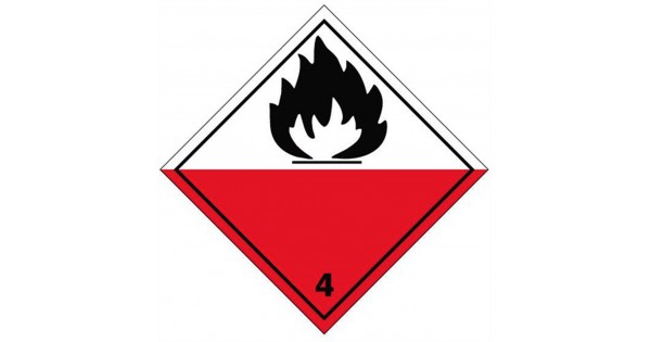 4 (Flammable) - Hazard Labels