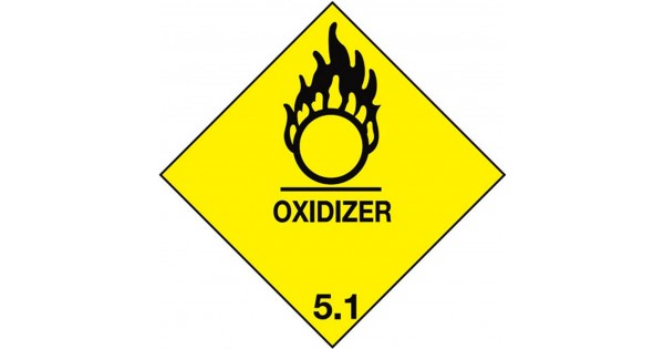 5.1 OXIDIZER - Hazard Labels