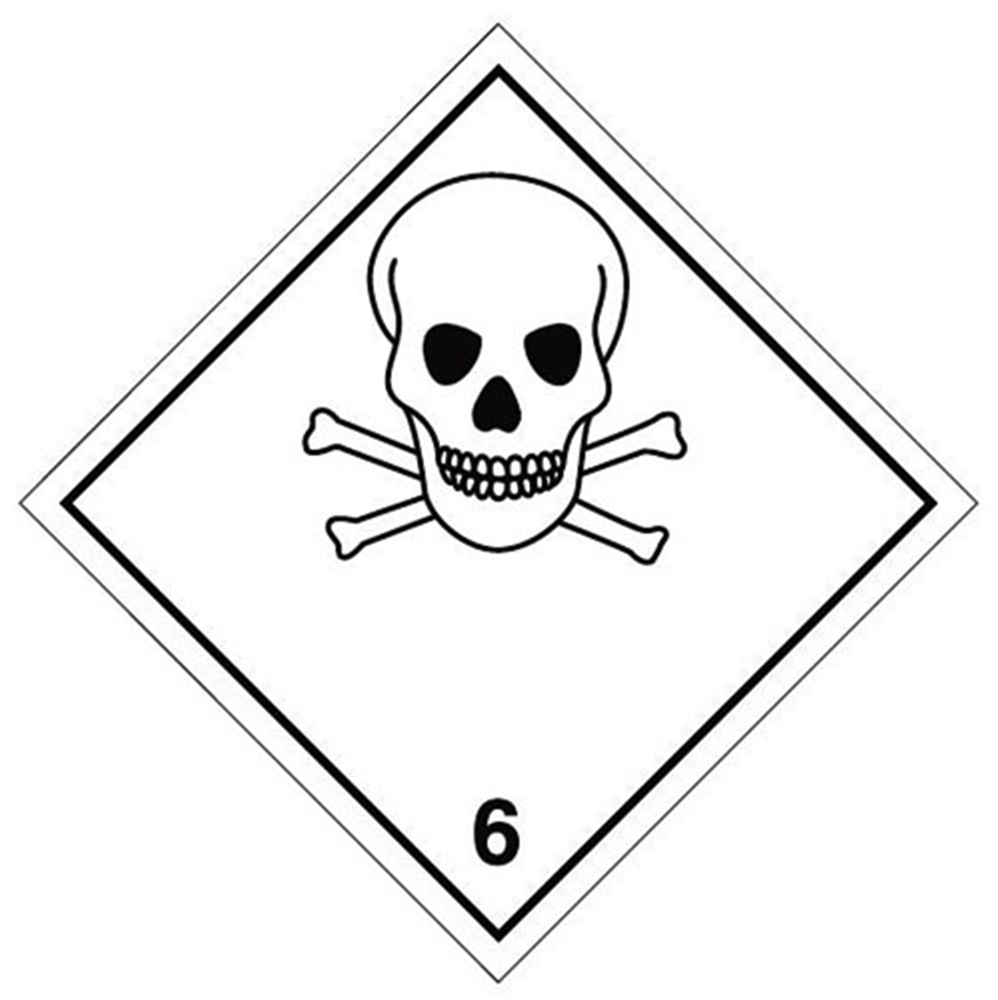 6 (Toxic) - Hazard Labels