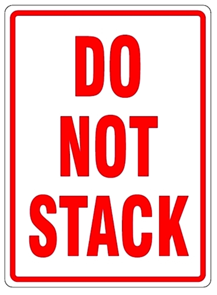 DO NOT STACK - Parcel Labels