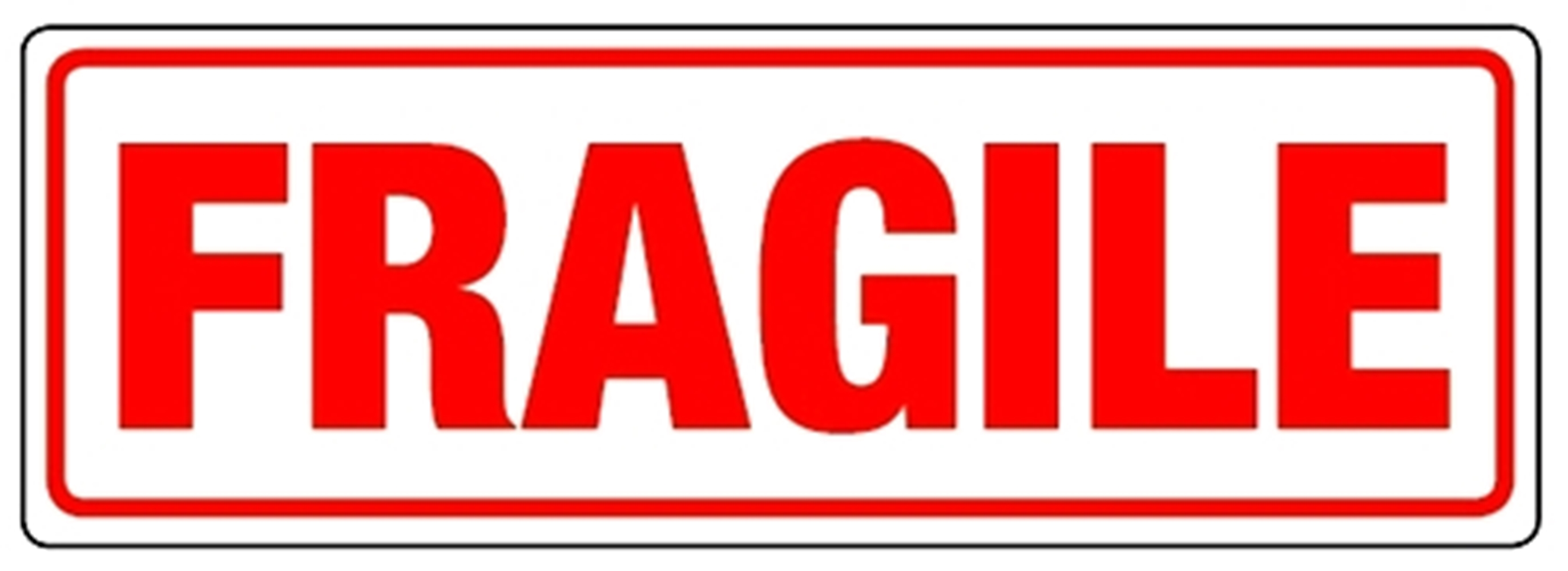 FRAGILE - Parcel Labels