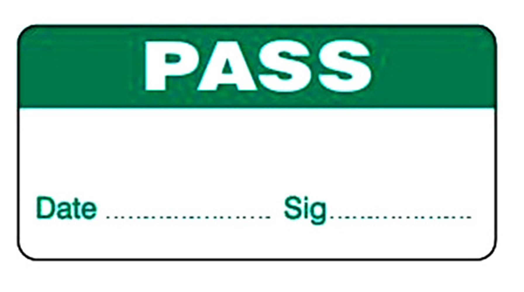 PASS - Quality Control Labels