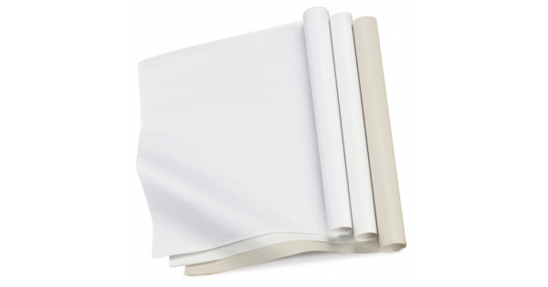 White Tissue Paper - Bleached, acid free, 500x750mm, pack of 480 sheets ...