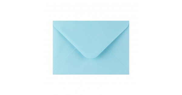 133x184mm Light Blue 100gsm Gummed Diamond Envelopes - Qty 100