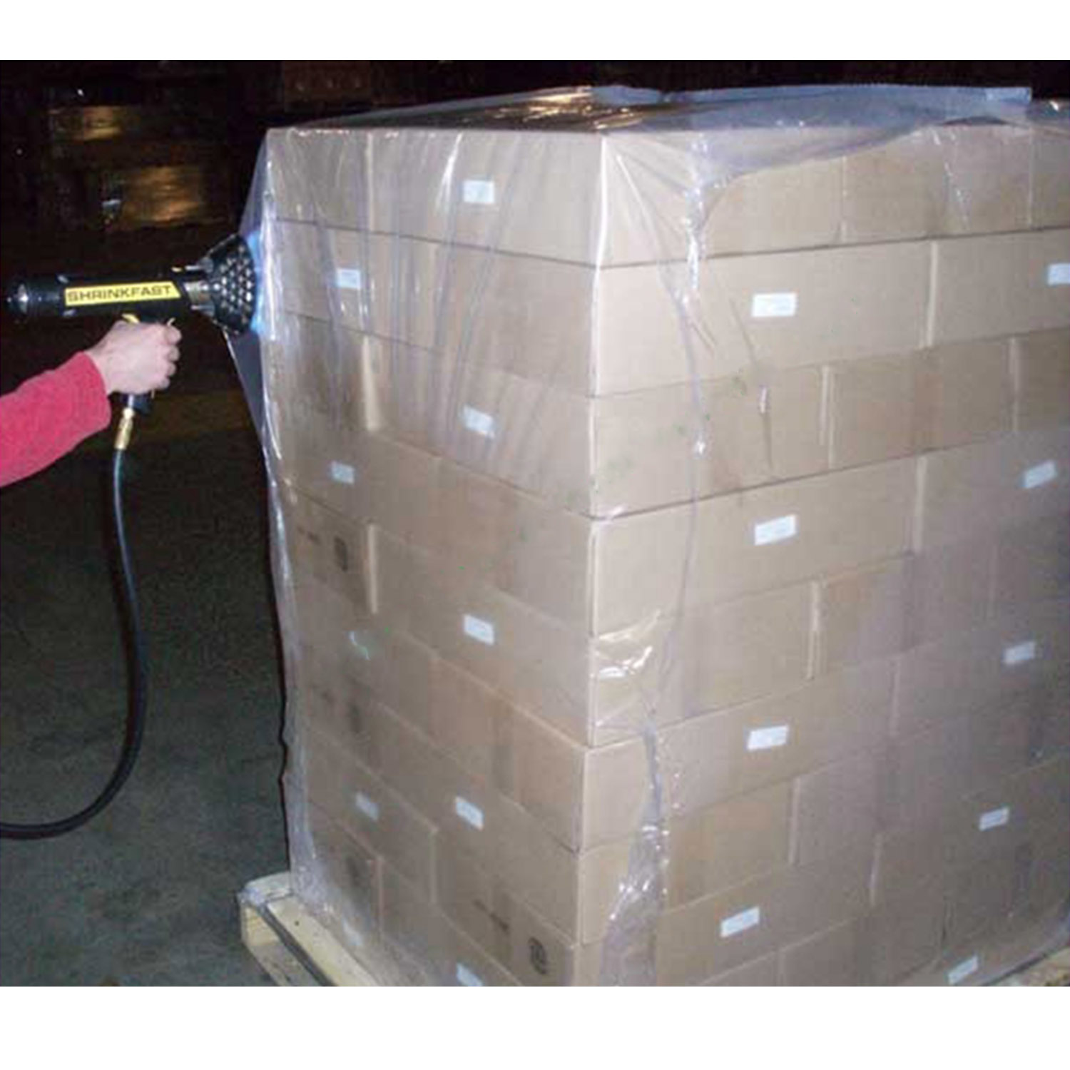 Heat Shrink Pallet Covers / Hoods 1300x1150x1950mm for 1200x1000mm ...