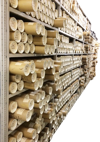 640mm Long x 100mm Inside Diameter x 3mm Wall Thickness Postal Tubes