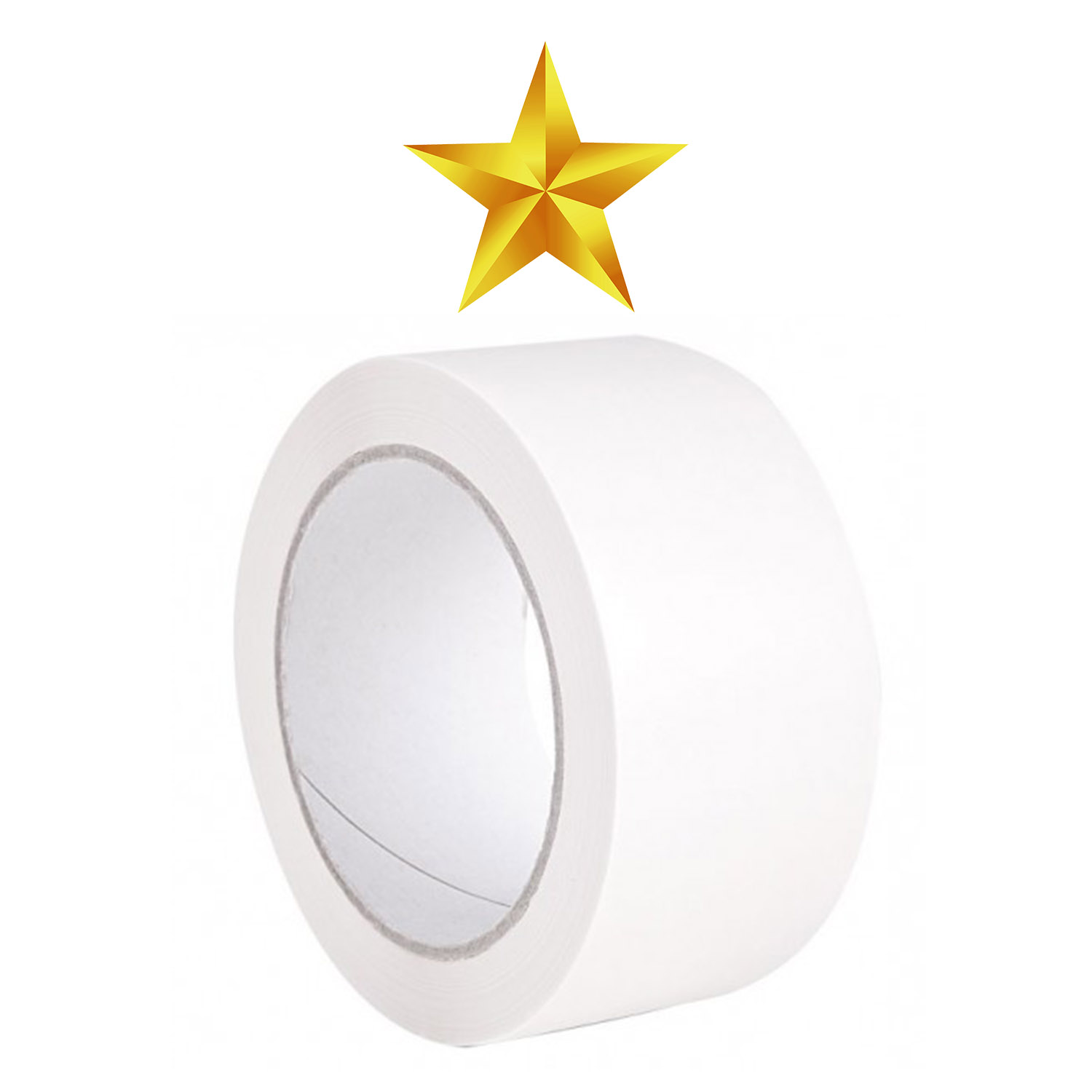 Polypropylene Value 25 Micron Packing Tape - White- Campbell ...