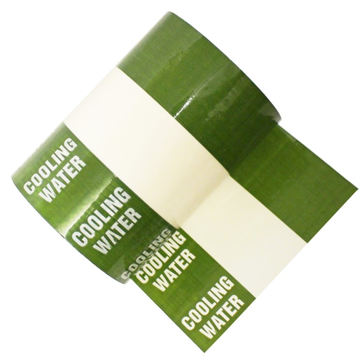 COOLING WATER - Banded Pipe Identification ID Tape- Campbell ...