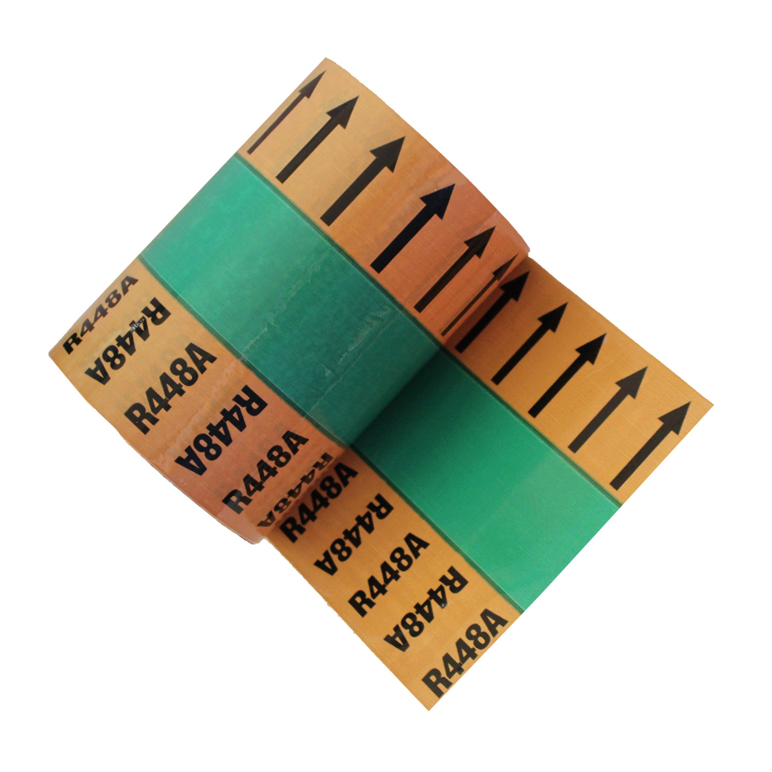R448A (Arrows) - Banded Pipe Identification (ID) Tape - Campbell ...
