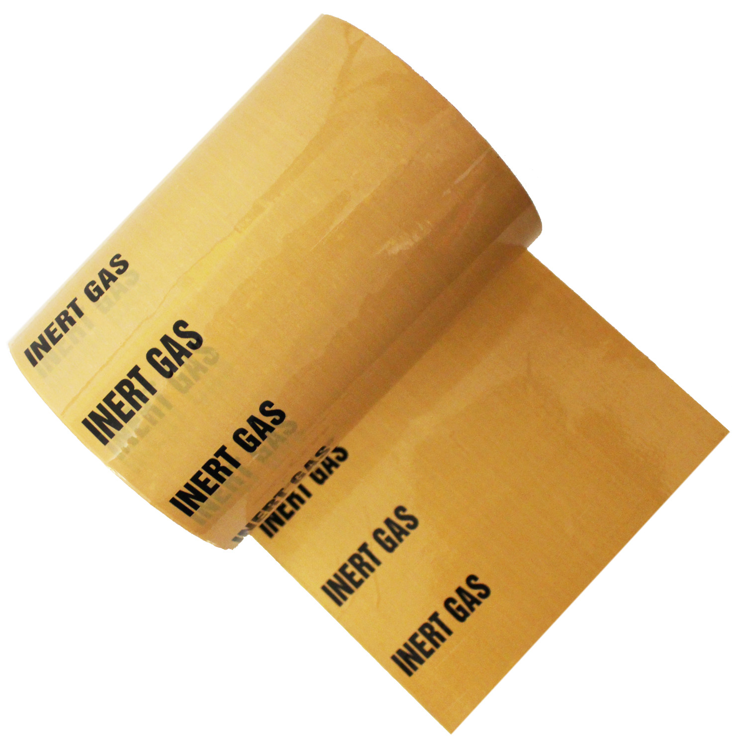 INERT GAS - Banded Pipe Identification ID Tape- Campbell International ...