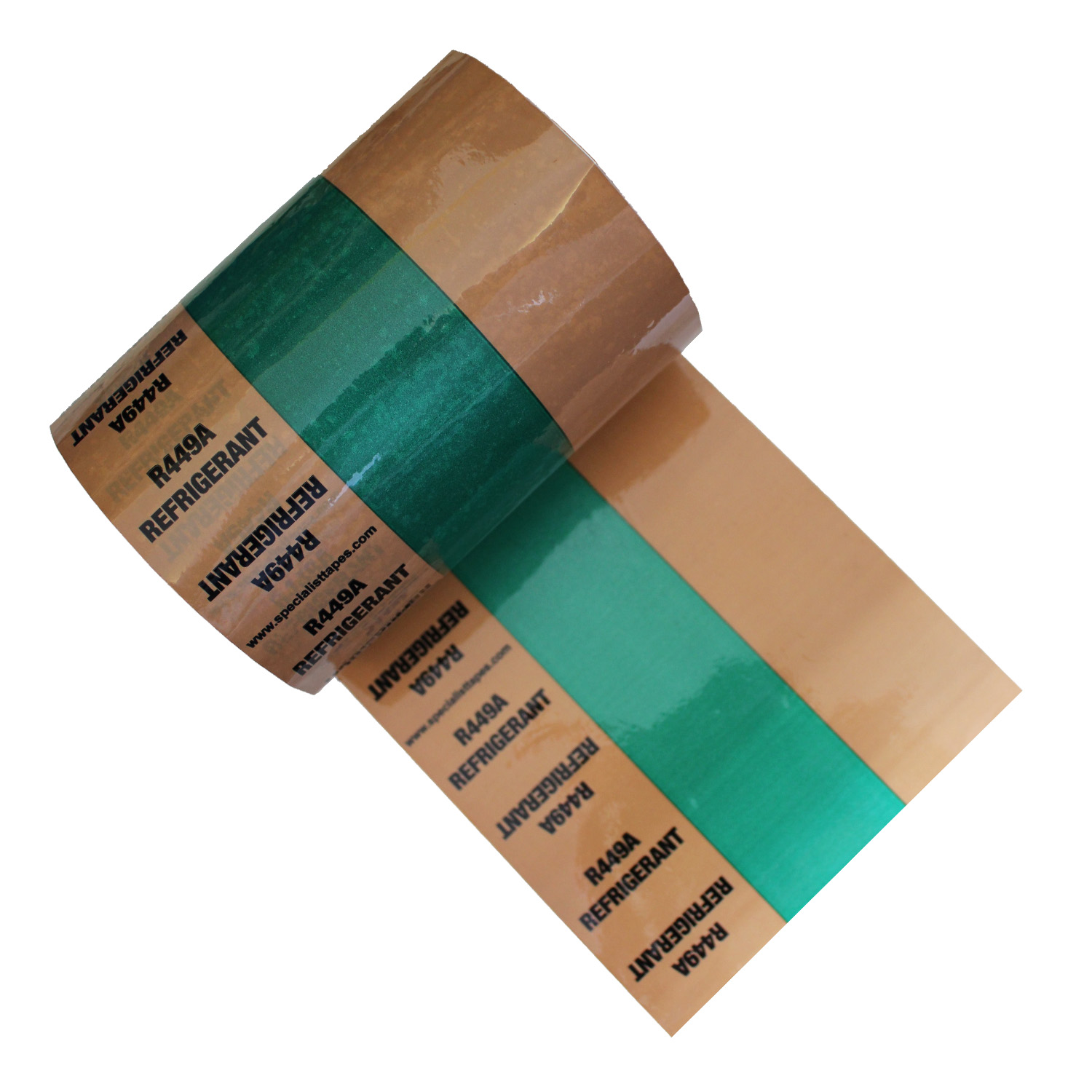 R449A REFRIGERANT - Banded Pipe Identification (ID) Tape - Campbell ...