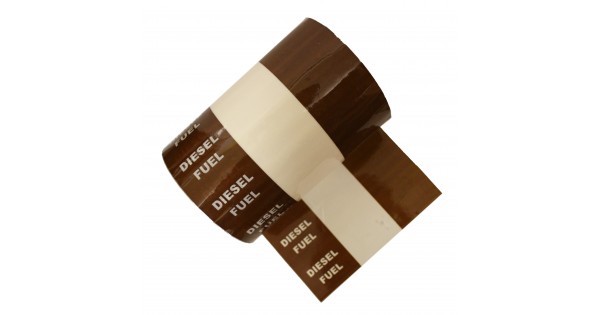 DIESEL FUEL - Banded Pipe Identification ID Tape- Campbell ...