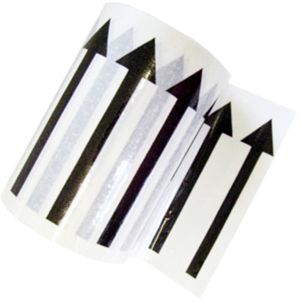 Arrows Across the Tape (144mm) - White Printed Pipe Identification (ID ...