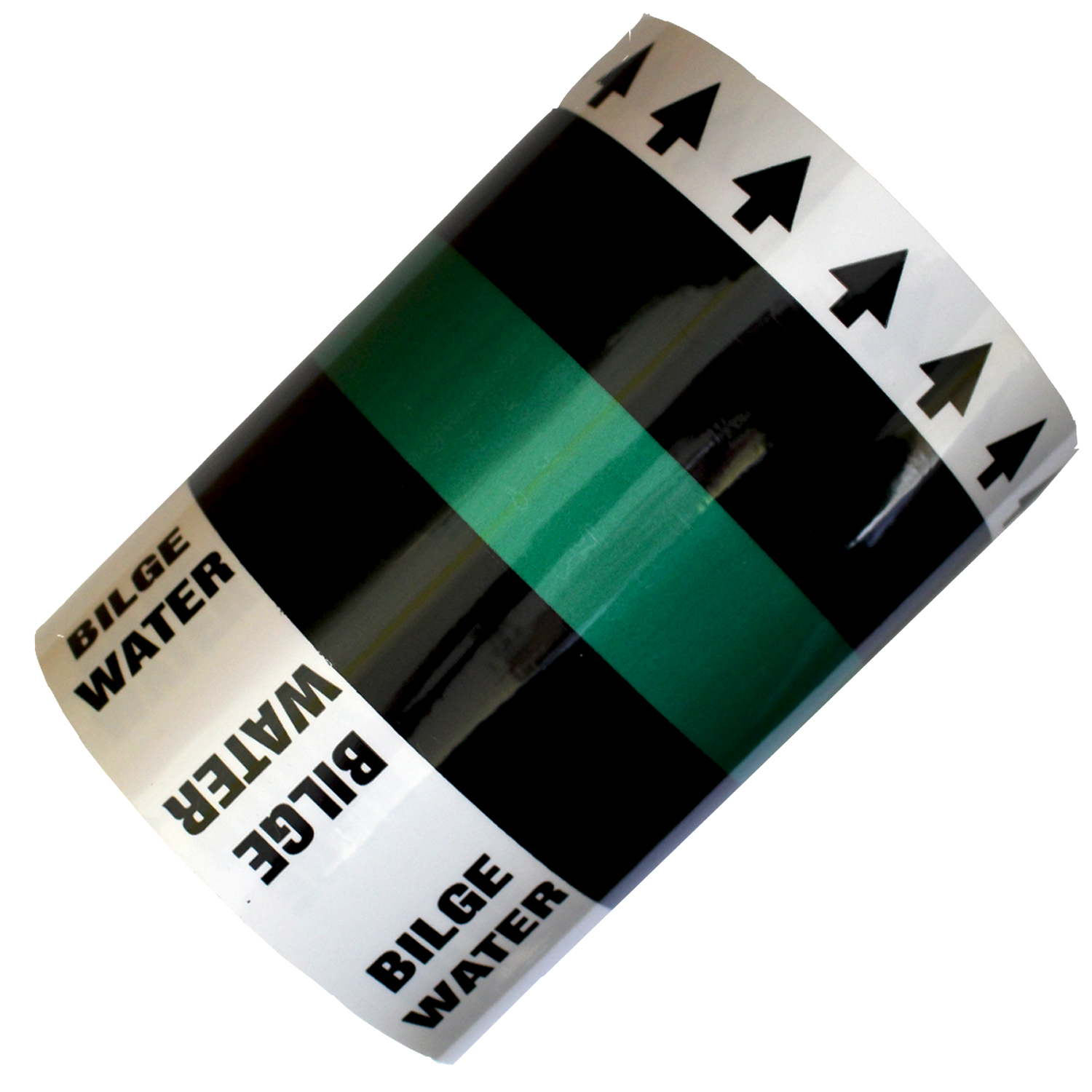 ISO 5004 - BILGE WATER (Arrows) - Banded Marine All Weather Pipe ...