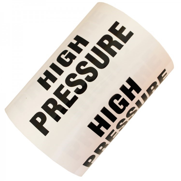 HIGH PRESSURE - All Weather Pipe Identification (ID) Tape- Campbell ...