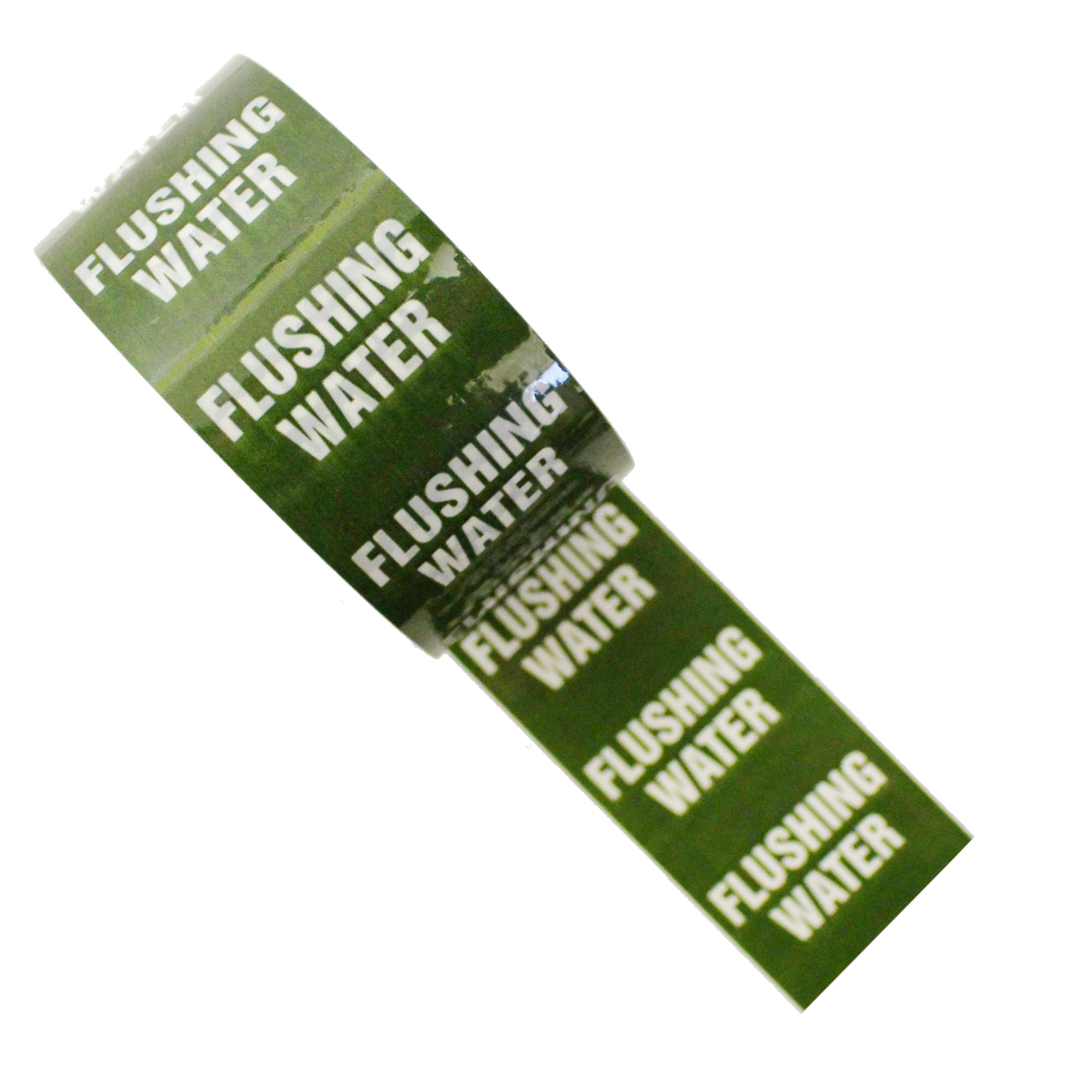 FLUSHING WATER - Colour Printed Pipe Identification (ID) Tape- Campbell ...