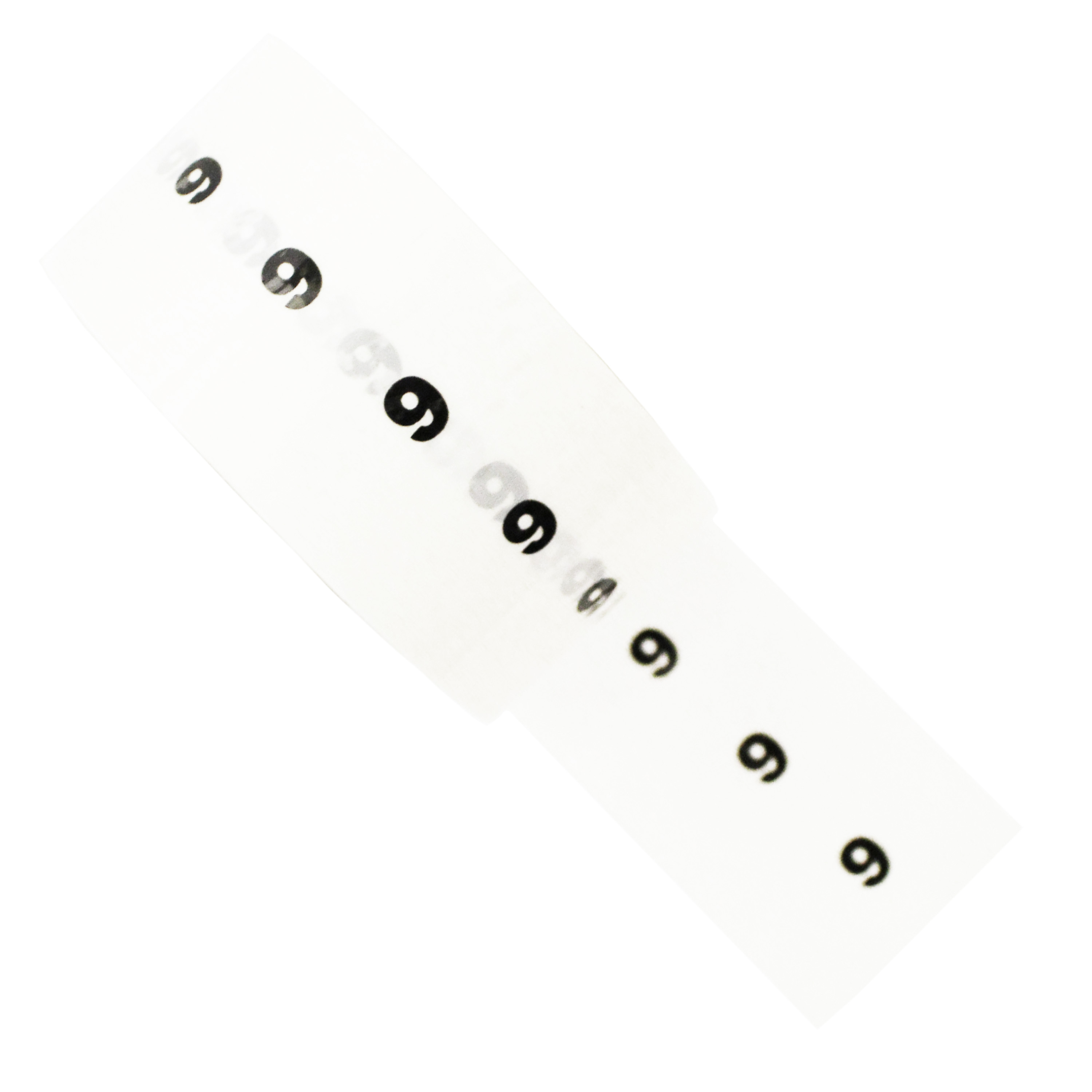 9 - White Printed Pipe Identification (ID) Tape- Campbell International ...