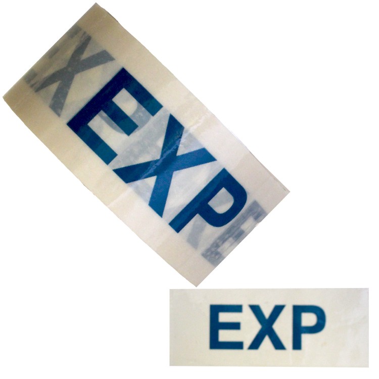 EXP - White Printed Pipe Identification (ID) Tape - Campbell ...
