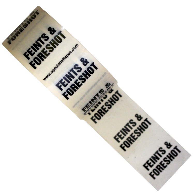FEINTS & FORESHOT - White Printed Pipe Identification (ID) Tape ...