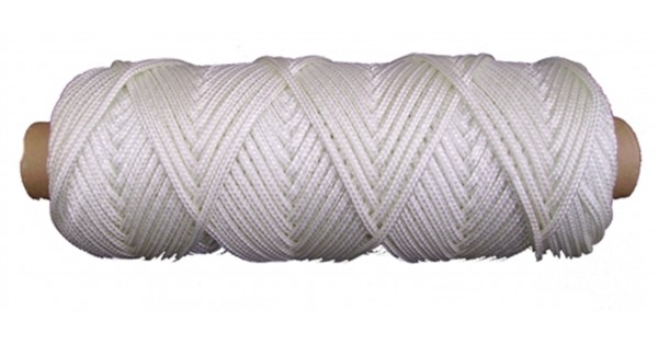 3.5mm Nylon White Braided Nylon Cord/String - 10H- Campbell ...