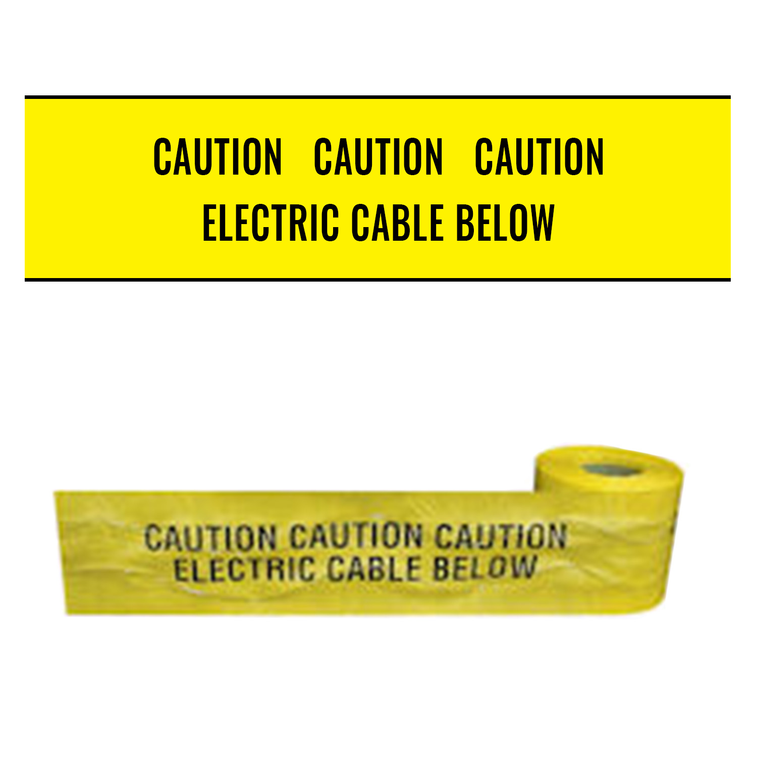 Premium Detectable Underground Warning Tape- Campbell International Specialist Tapes.