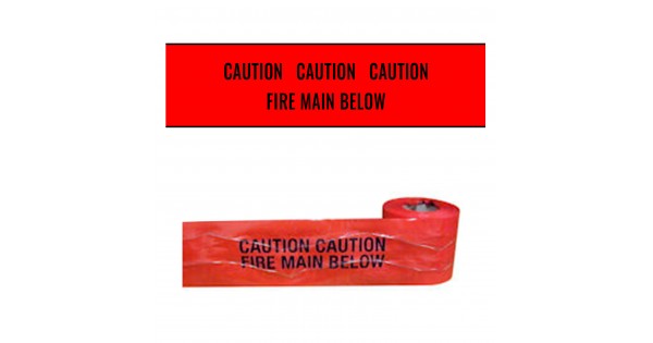 Premium Detectable Underground Warning Tape- Campbell International ...
