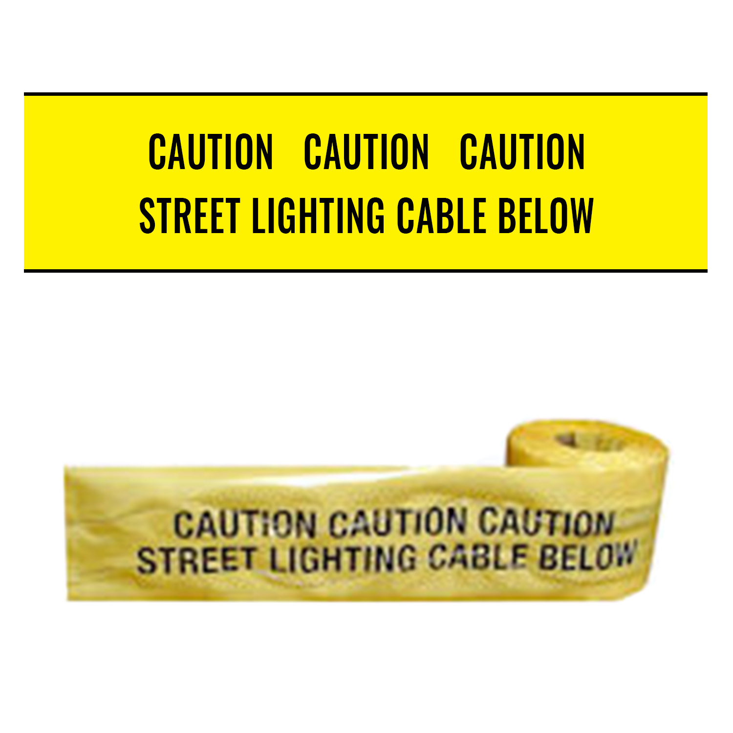 Premium Detectable Underground Warning Tape- Campbell International ...