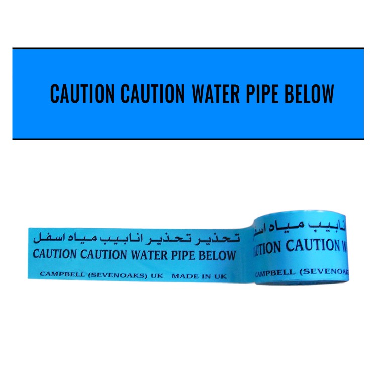 Premium Underground Warning Tape - Campbell International Specialist Tapes.