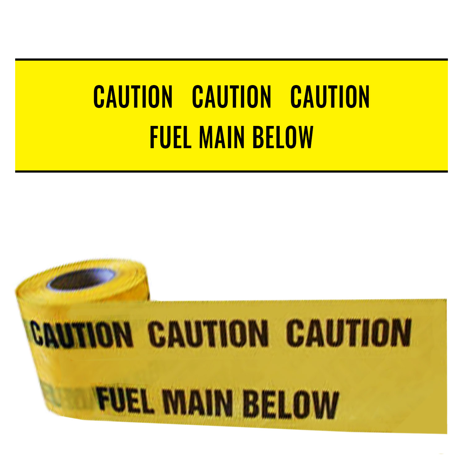 Premium Underground Warning Tape - Campbell International Specialist Tapes.