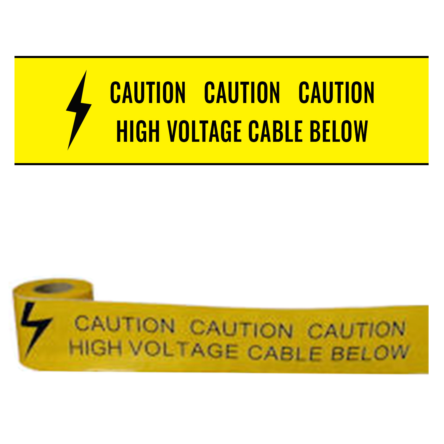 Premium Underground Warning Tape - Campbell International Specialist Tapes.