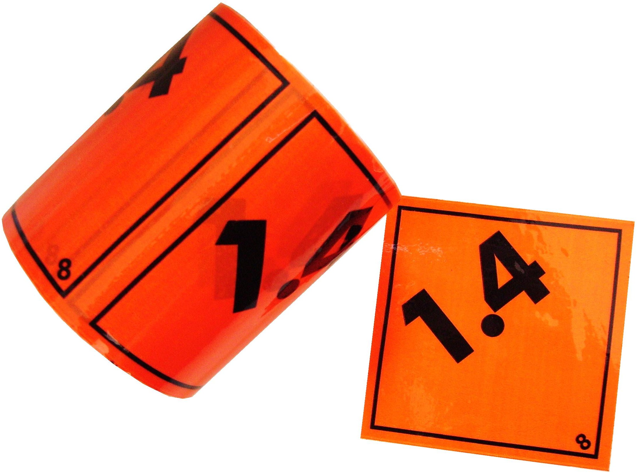 8 1.4 - Premium Hazard Labels