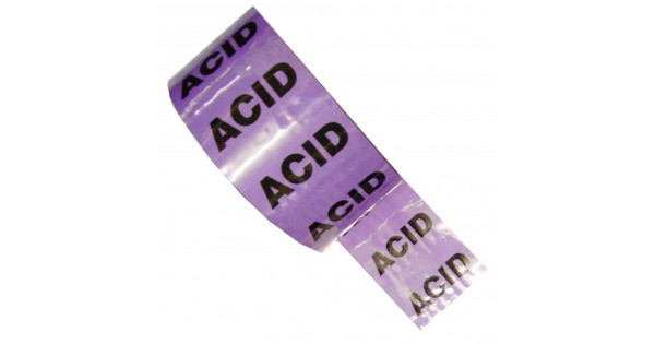 ACID - Colour Printed Pipe Identification (ID) Tape- Campbell ...