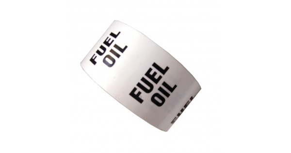 FUEL OIL - All Weather Pipe Identification (ID) Tape- Campbell ...