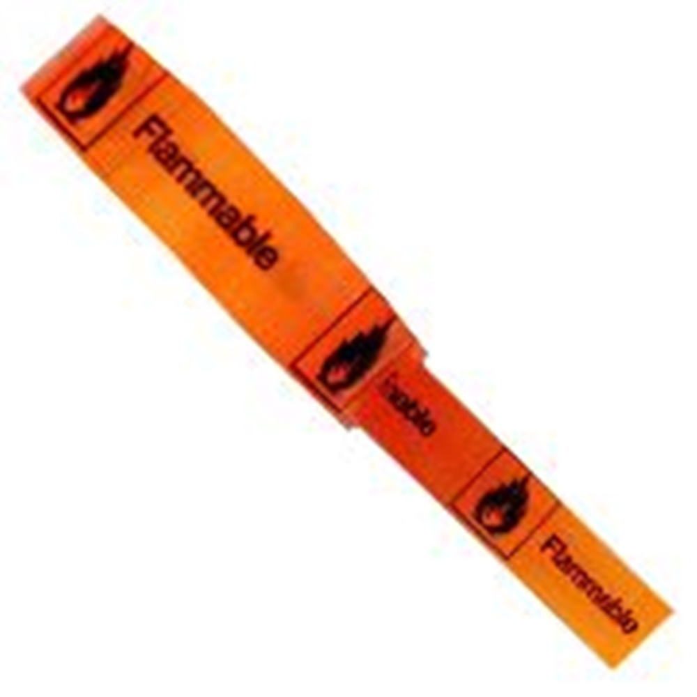 Flammable - Hazard Tape- Campbell International Specialist Tapes.