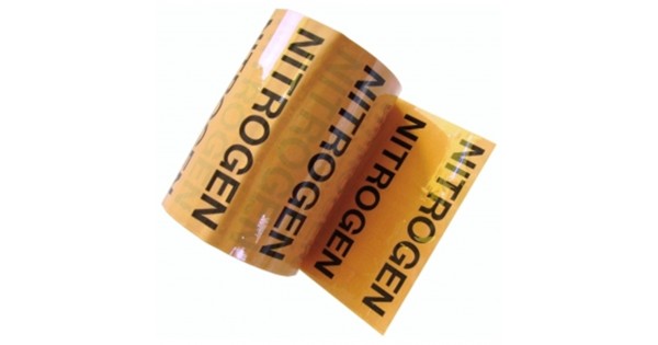 NITROGEN - Colour Printed Pipe Identification (ID) Tape- Campbell ...