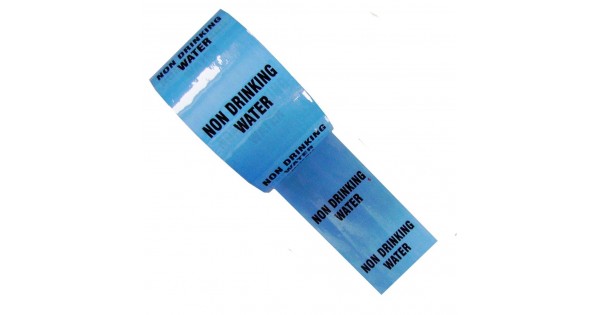 NON DRINKING WATER - Colour Printed Pipe Identification (ID) Tape ...