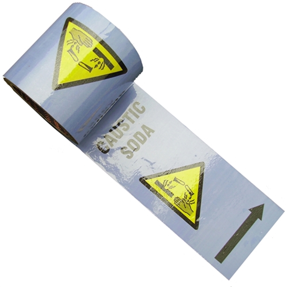 CAUSTIC SODA - Colour Printed Pipe Identification (ID) Tape- Campbell ...