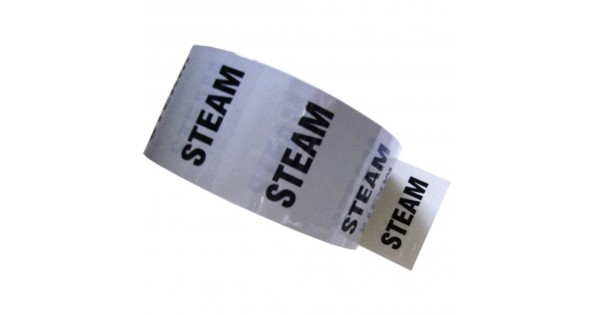STEAM - Colour Printed Pipe Identification (ID) Tape- Campbell ...