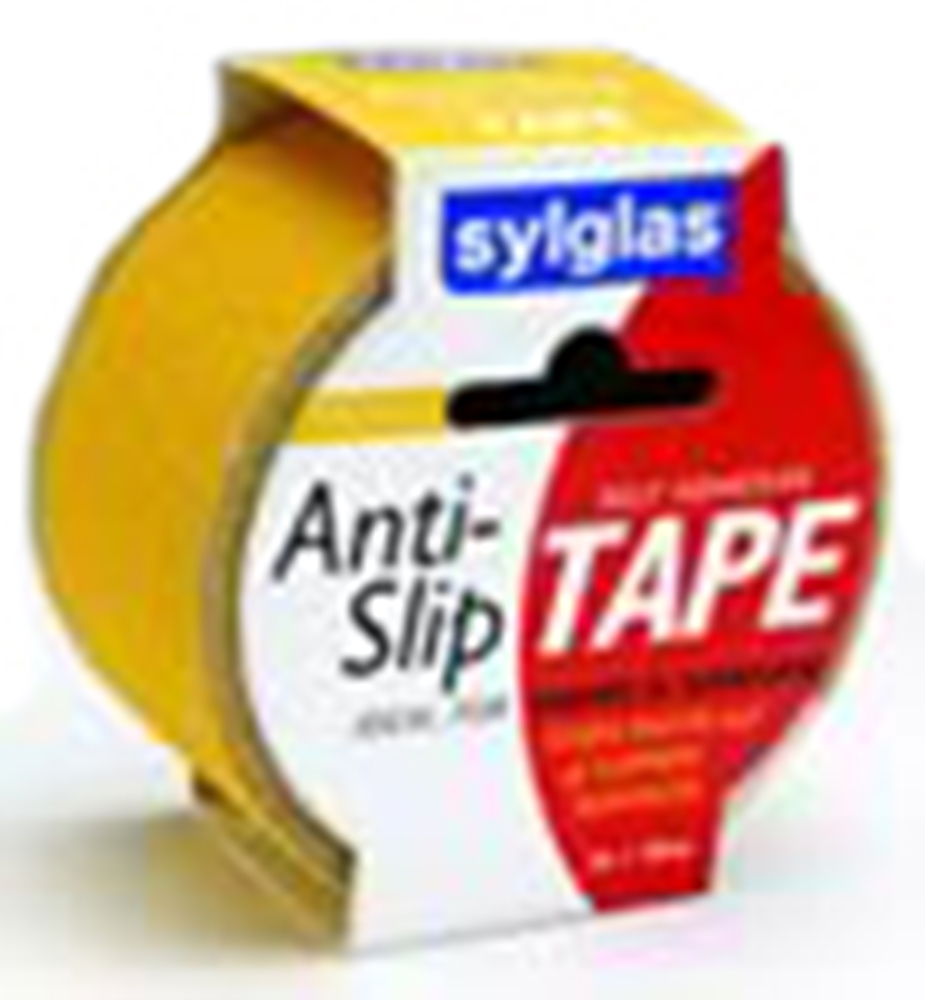 Sylglas Ant-Slip Tape - Yellow- Campbell International Specialist Tapes.