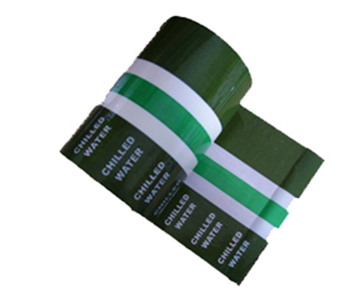 CHILLED WATER - Banded Pipe Identification (ID) Tape- Campbell ...