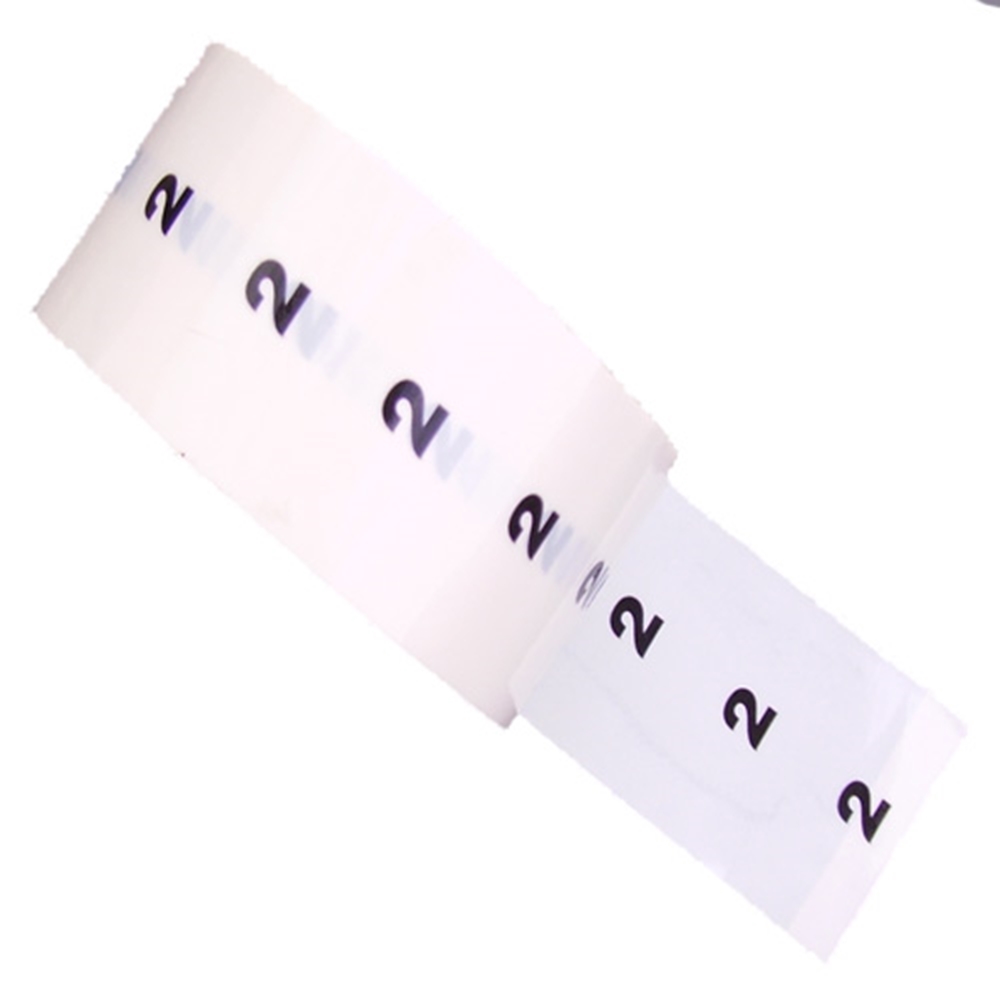 2 - White Printed Pipe Identification (ID) Tape- Campbell International ...